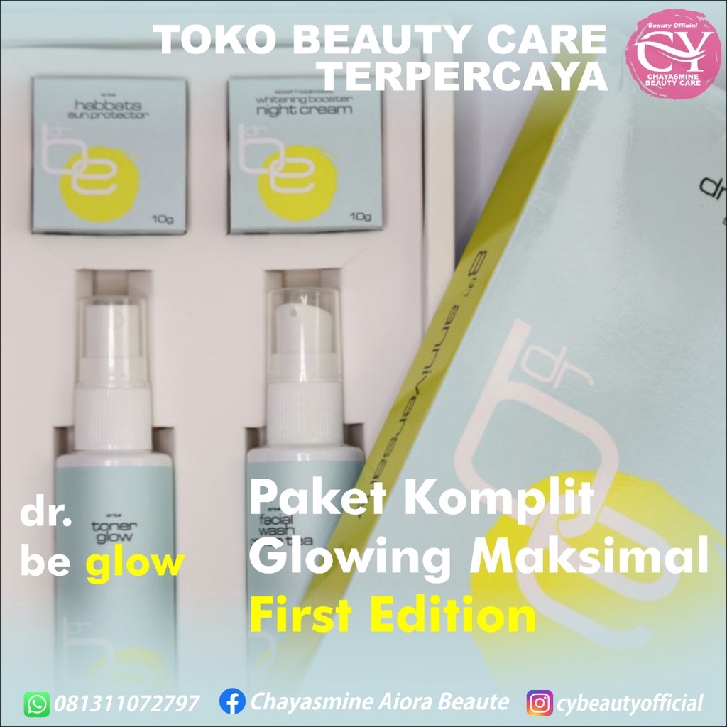 Dr. Be Glow Skincare Original BPOM Complete Package | Shopee Malaysia