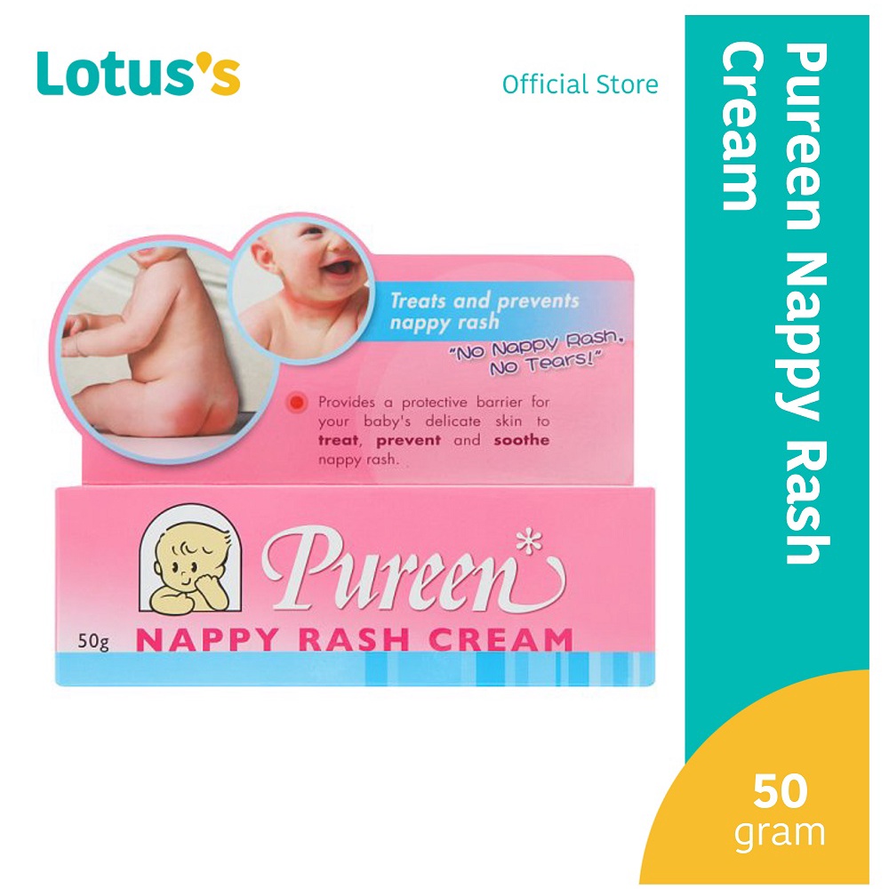 Pureen Nappy Rash Cream 50g | Shopee Malaysia