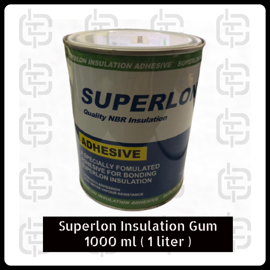 Superlon Quality NBR Insulation Adhesive Gum 1 liter and 3.36 liter ...