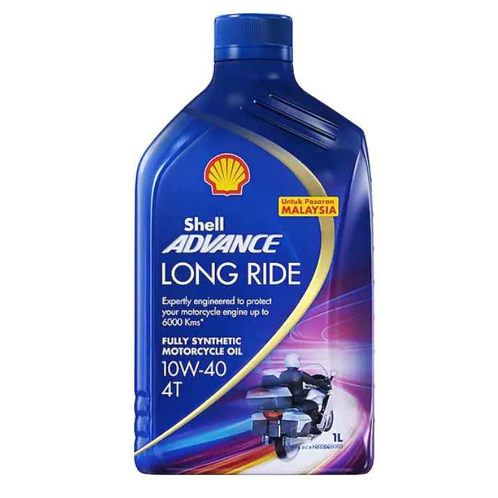 *Sarawak Only* Shell Advance 4T Long Ride 10W-40 (1L) | Shopee Malaysia