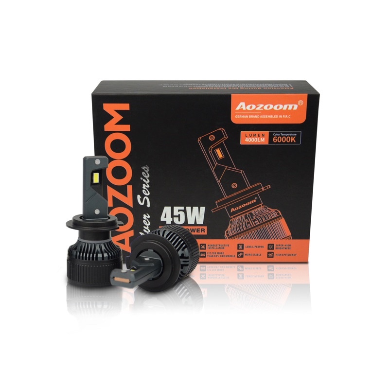 Aozoom Led Silver Series 45W | Shopee Malaysia