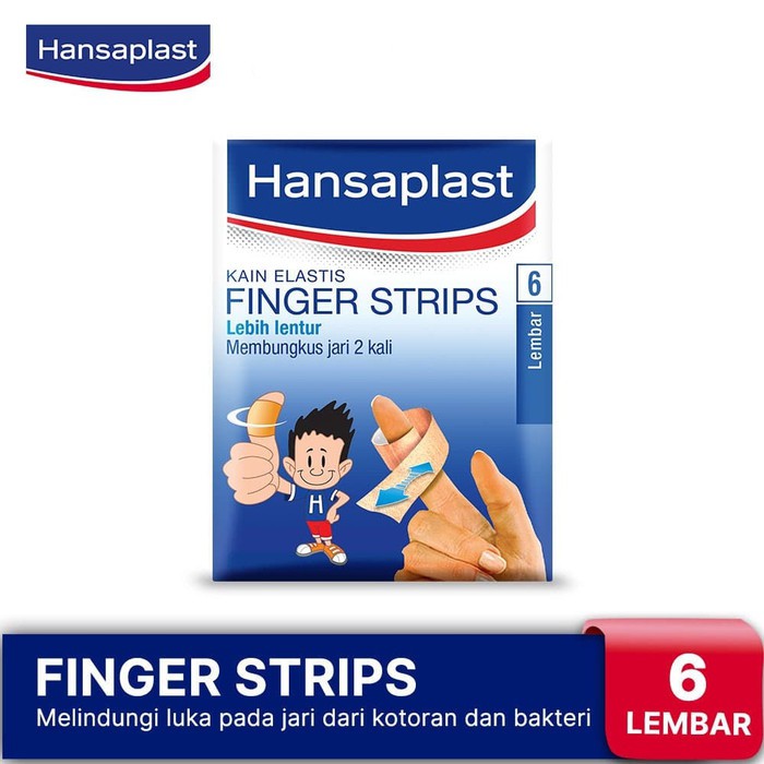 Hansaplast Elastic Fabric Finger Strips 6's | Shopee Malaysia