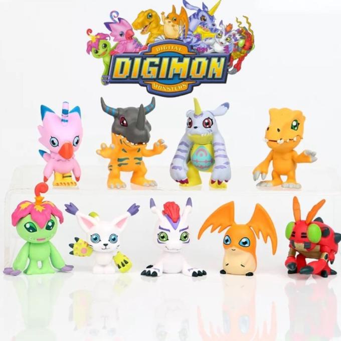 Digimon Adventure Figure Contents of 9 - Cake Topper | Shopee Malaysia