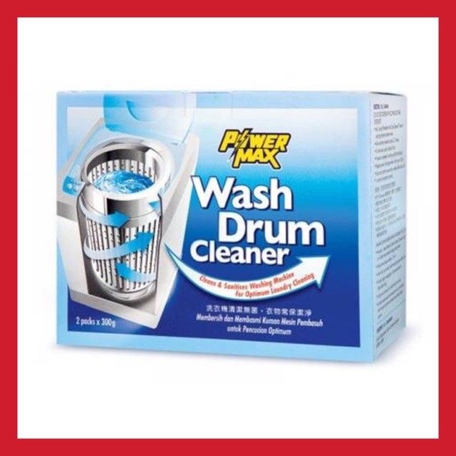 POWER MAX WASH DRUM CLEANER 2 x 300g | Shopee Malaysia