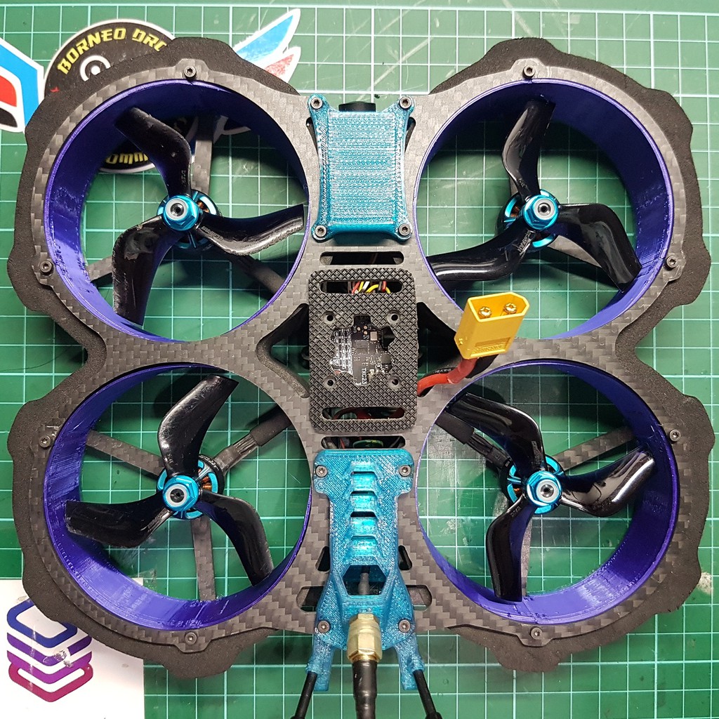 [GIJO] 3D Printed PLA Propeller Duct For Eachine Cvatar Cinewhoop FPV ...