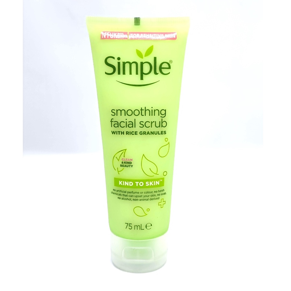 Simple Smoothing Facial Scrub 75ml | Shopee Malaysia