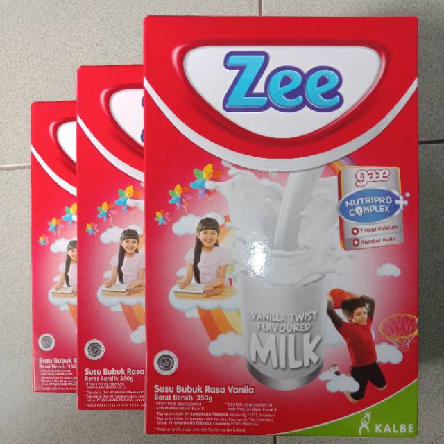 Zee Vanilla Twist Milk 350 Grams / Zee Milk Vanilla Flavor | Shopee ...