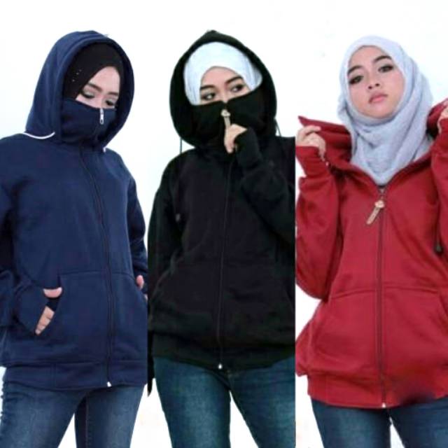Women's Jacket With Corona Anti Droplet Mask/ Ninja Jacket/Ninja Jacket ...