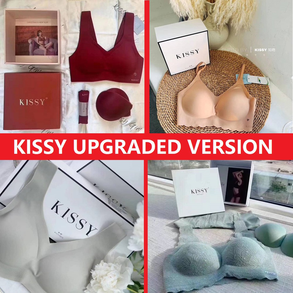 gaya baru Jualan panas 2020 KISSY 升级版 限量版 100% Original Kissy Bra and Panties Lingeries Set ...