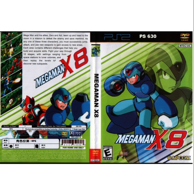 PS2 Games Collection Mega Man X8 | Shopee Malaysia