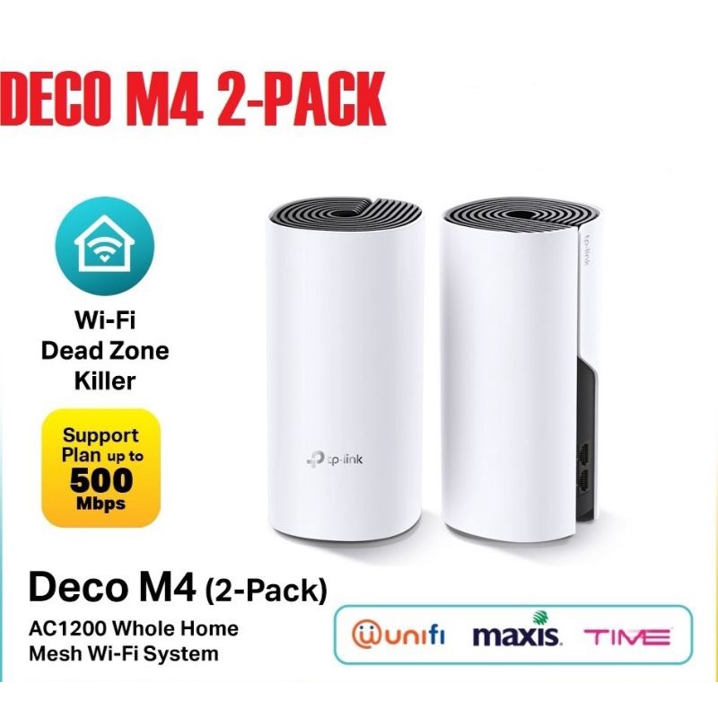 TP Link Deco M4 (2 Pack) | Shopee Malaysia