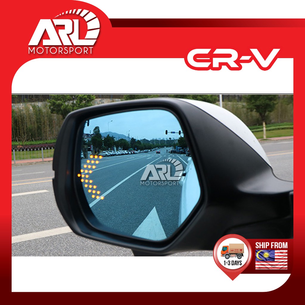 Honda CR-V 5th RW G5 Blue Side Mirror with LED Signal Lamp LED Winker ...