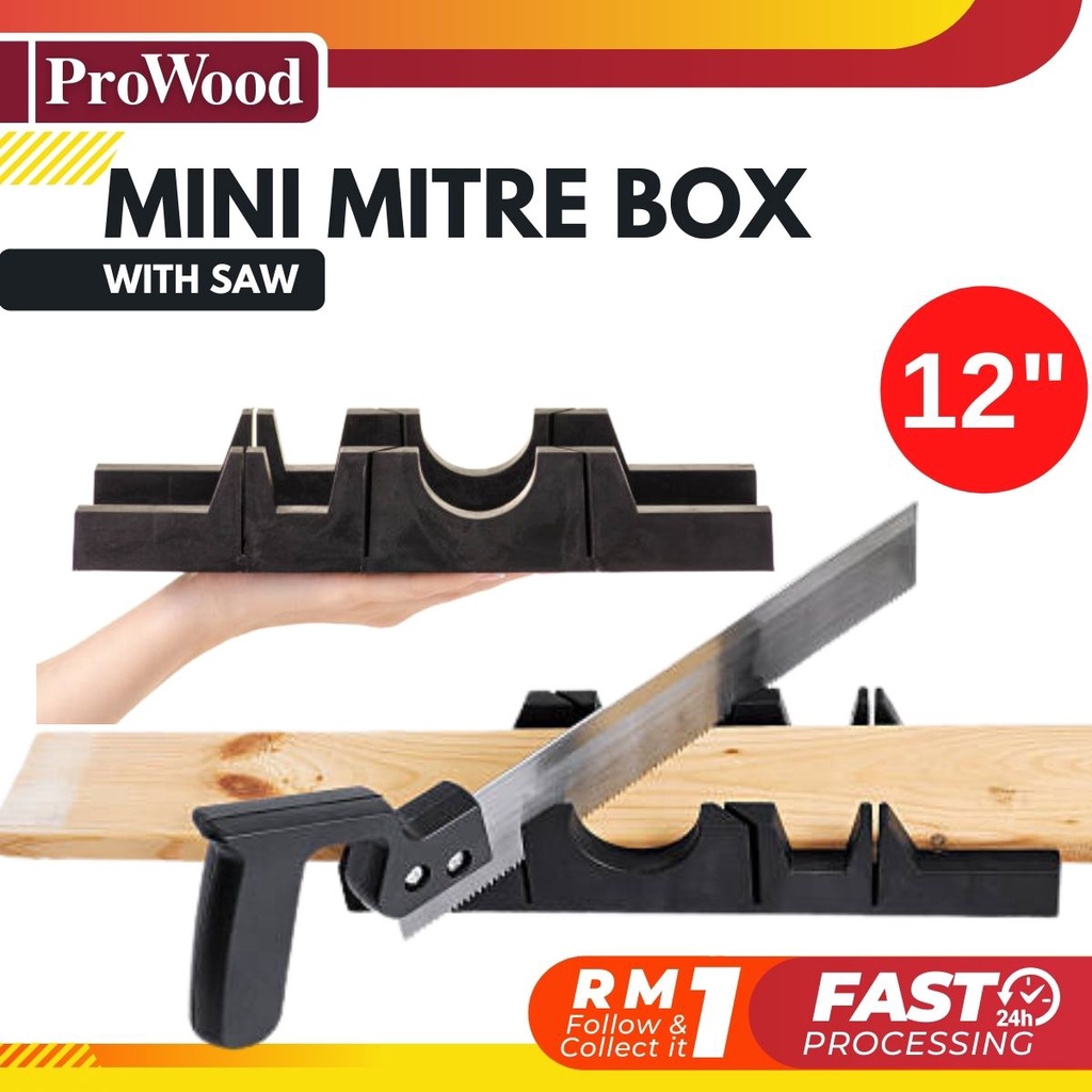 Multipurpose 12 inch Mini Mitre Saw Box Cabinet Saw Blade DIY ...