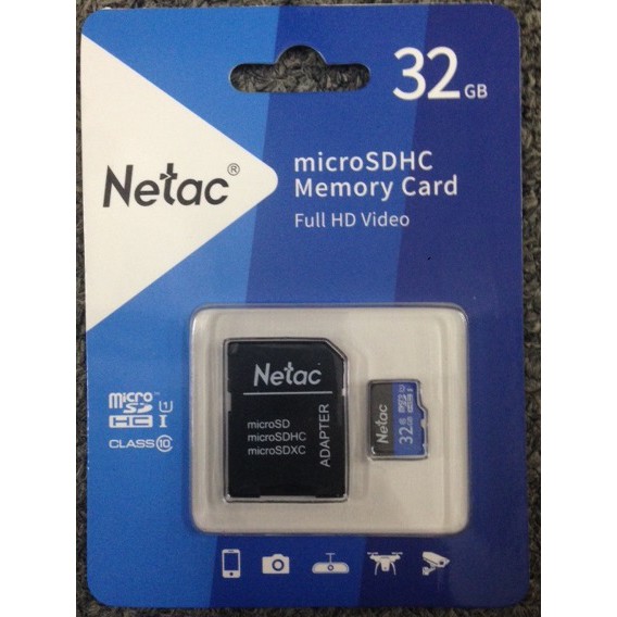 NETAC 32GB MICRO SD CARD CLASS 10 | Shopee Malaysia