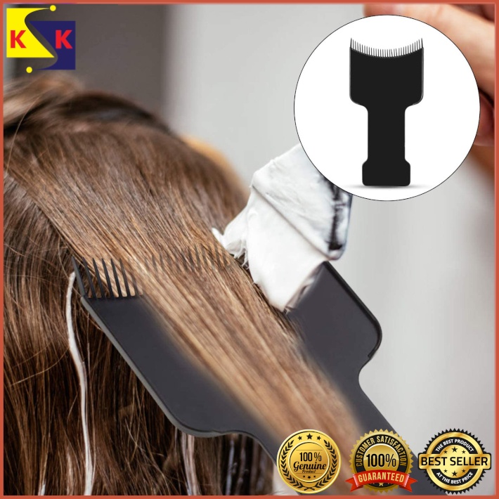 Hair Dyeing Brush Highlight Board Hairdressing Pick Coloring Brush Tint ...