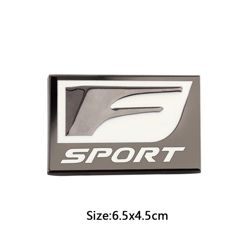 Modified F Sport Car Body Emblem Sticker Auto Side Decorative Badge ...