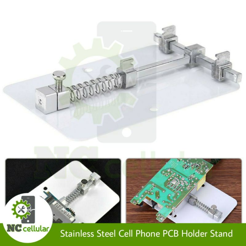 Stainless Steel Cell Phone PCB Holder Stand Maintenance Repairing ...