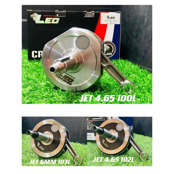 Y15 / LC135 5S CRANKSHAFT RACING LEO CNC PORTING JET 4.65MM JET 6MM ...