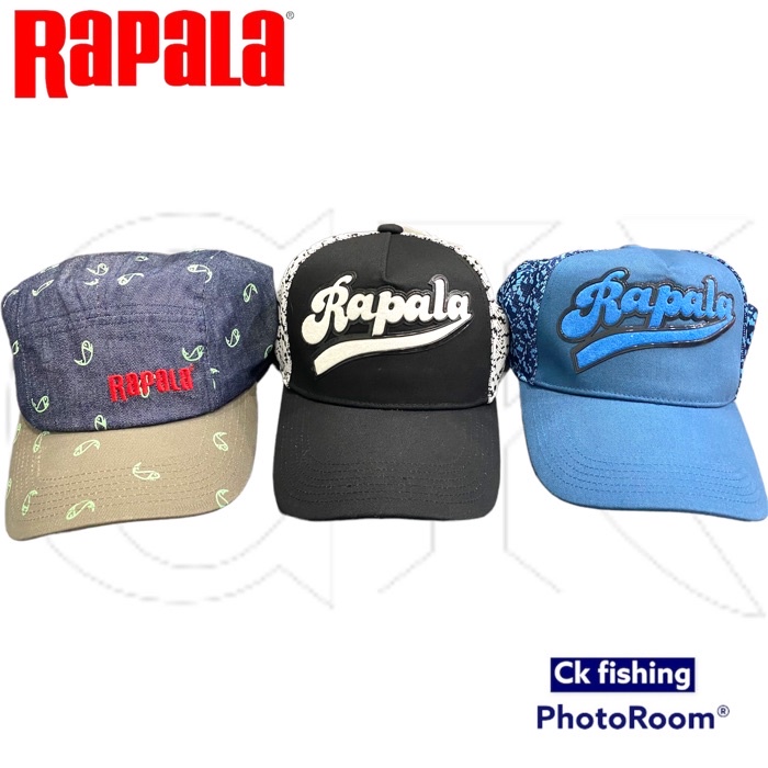 Rapala Cap 100% Original Cotton Headwear / Topi Pancing / Sw Saltwater ...