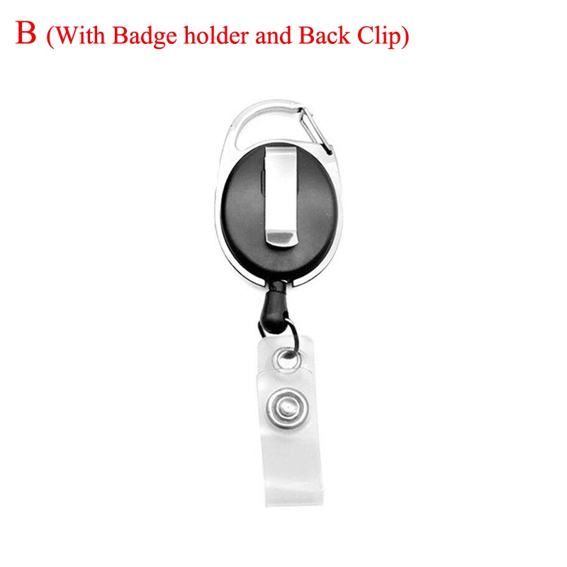 keychain key chain holder keyring key ring retract pull belt rope cord ...