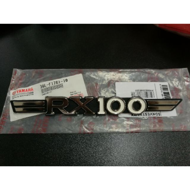 YAMAHA RX100 SIDE EMBLEM | Shopee Malaysia