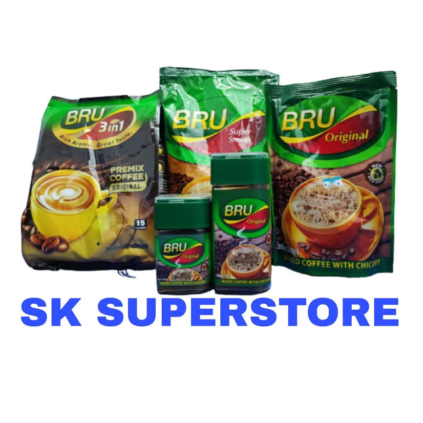 BRU COFFEE (BOTTLE / PACKET) | Shopee Malaysia