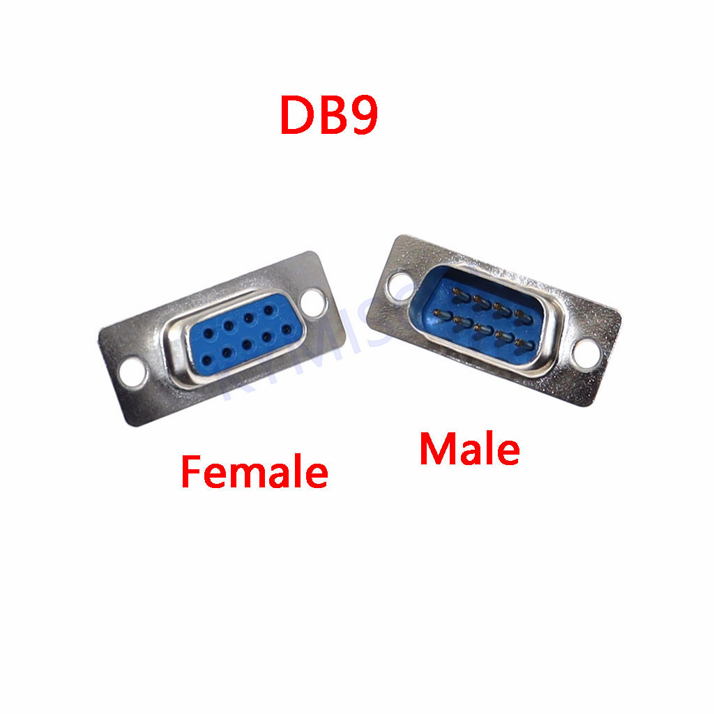 DB9 DB15 DB25 DB37 DB50 Hole/Pin Female/Male/Cover Welded Connector ...