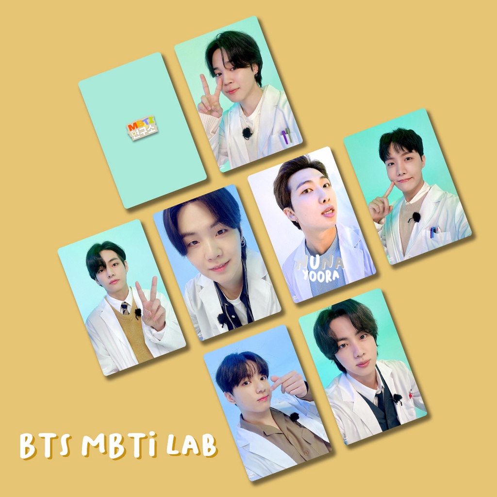 Bts MBTI LAB PHOTOCARD | Shopee Malaysia