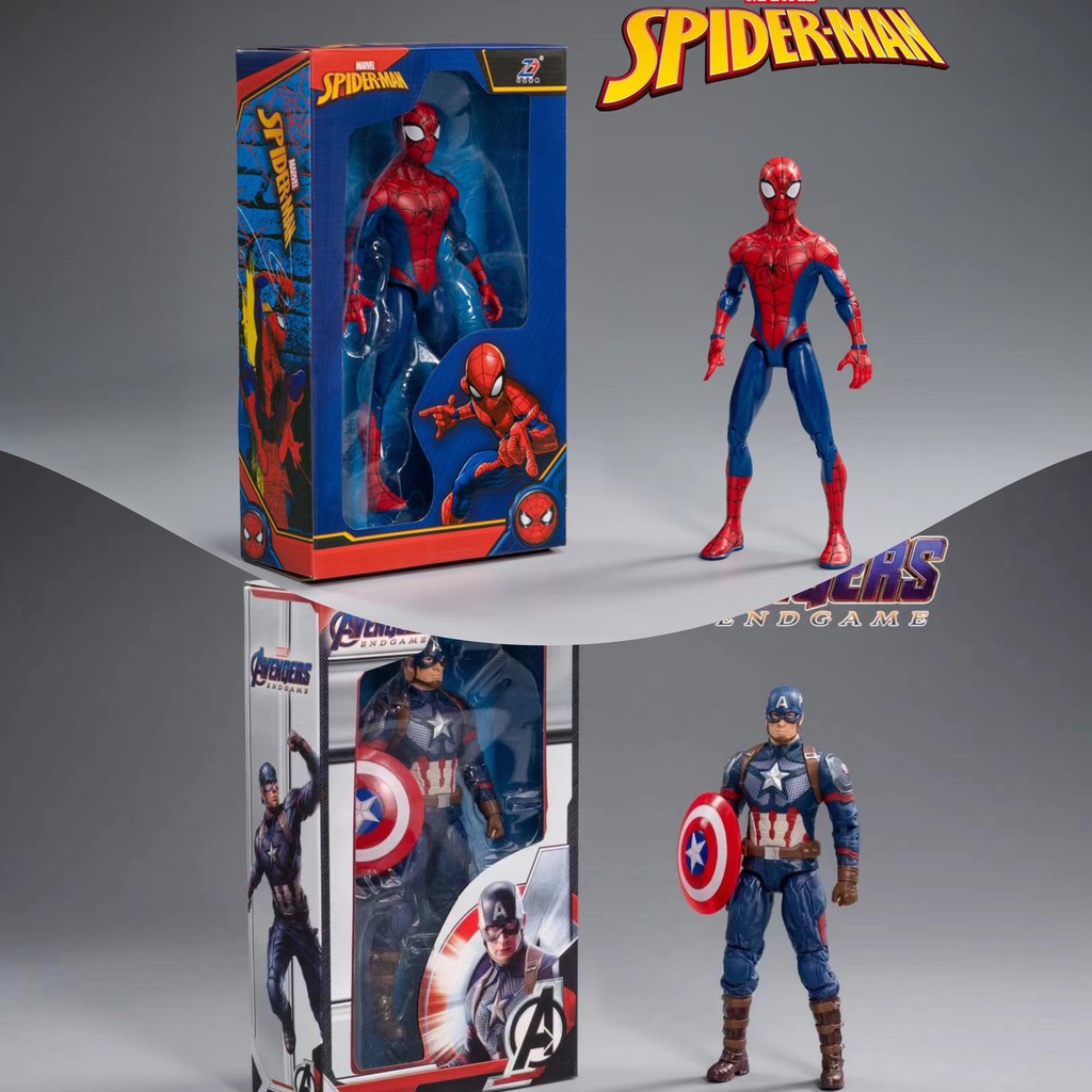 [Ready Stock] ZD Toys Spider-Man classic original Marvel figure toys ...