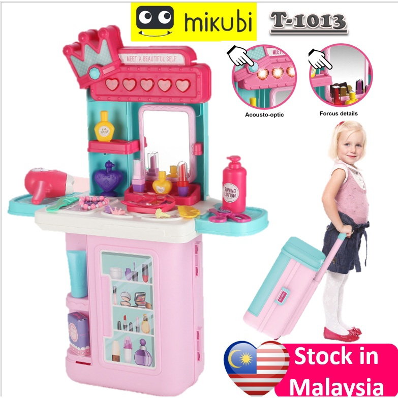Pretend Play Makeup Toys (T988/T989/T853/T1011-13) Make Up Toys Mekap ...