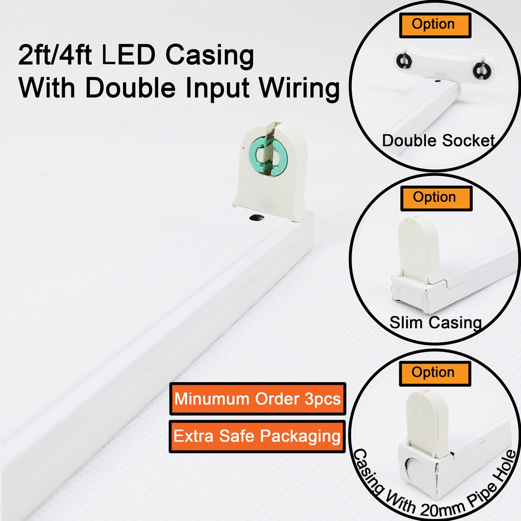 3H 2ft/4ft Linear-Series LED Casing/Surface Mounted Ceiling Light For ...