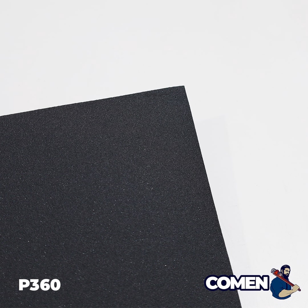 COMEN Waterproof Abrasive Sandpaper (Grit P60 ~ P2000) Sanding Sand ...