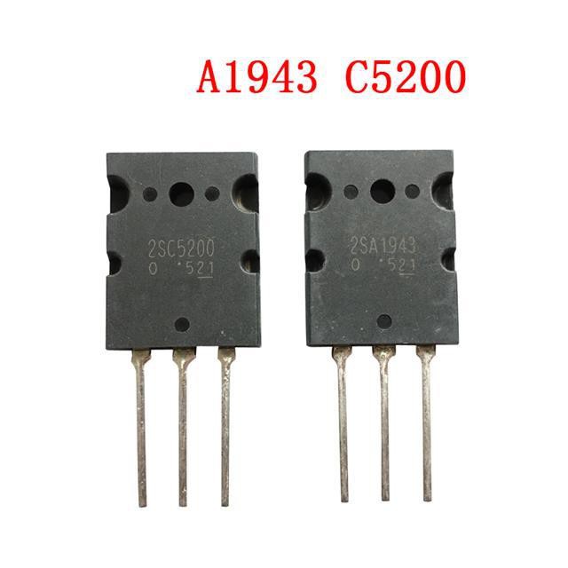 1pcs A1943 C5200 2SC5200 2SA1943 audio pair tube TO-3P new | Shopee Malaysia