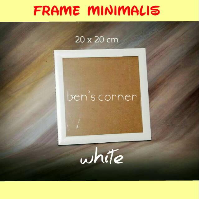 Minimalist photo Frame uk.20x20 special size | Shopee Malaysia