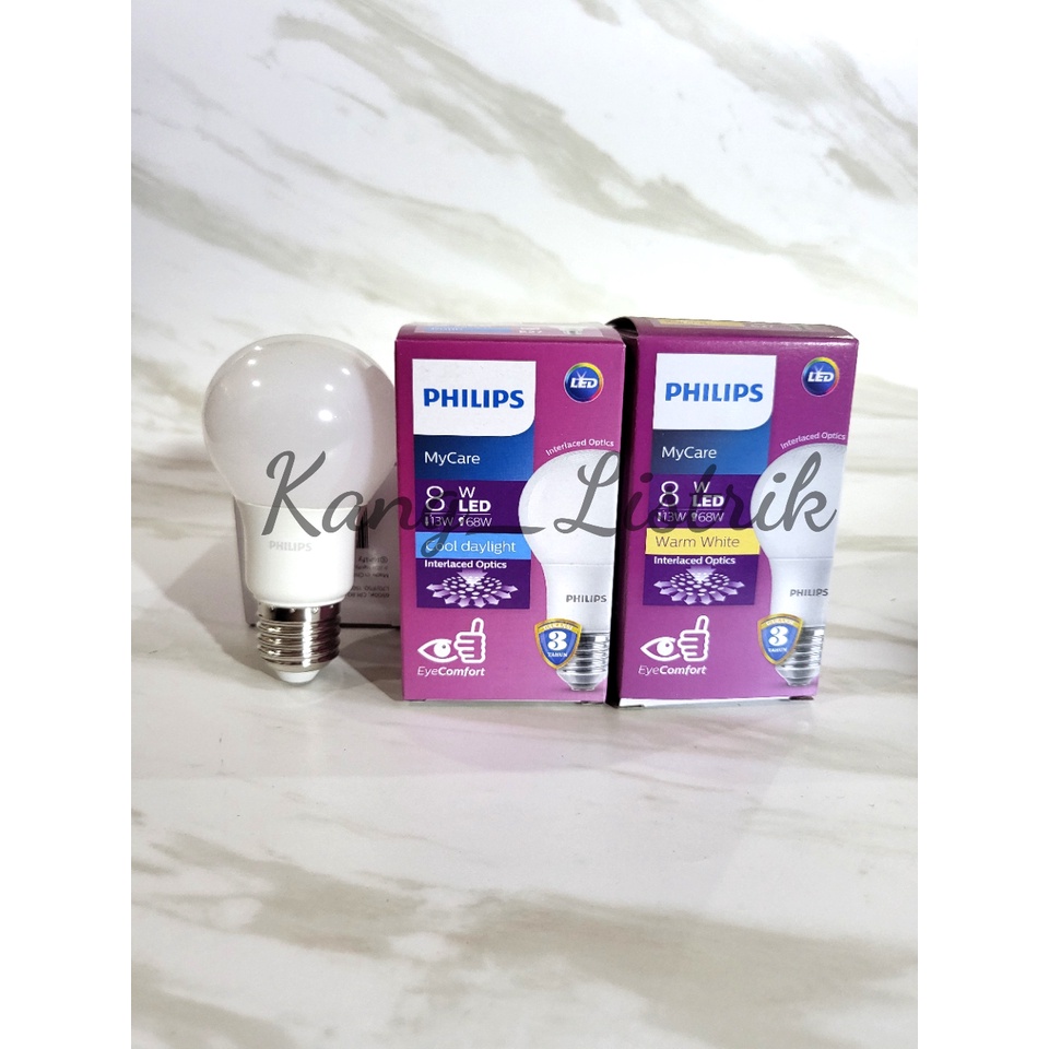 Philips 8W LED Lamp / Philips LED 8W MyCare | Shopee Malaysia