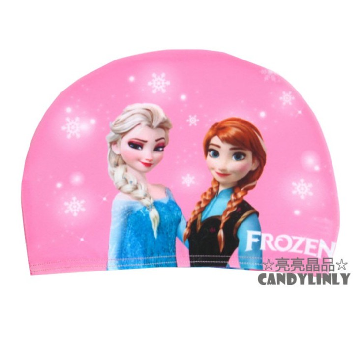 Fiya Little Princess Lightning Mcqueen Disney Frozen Swimming Cap Elsa ...