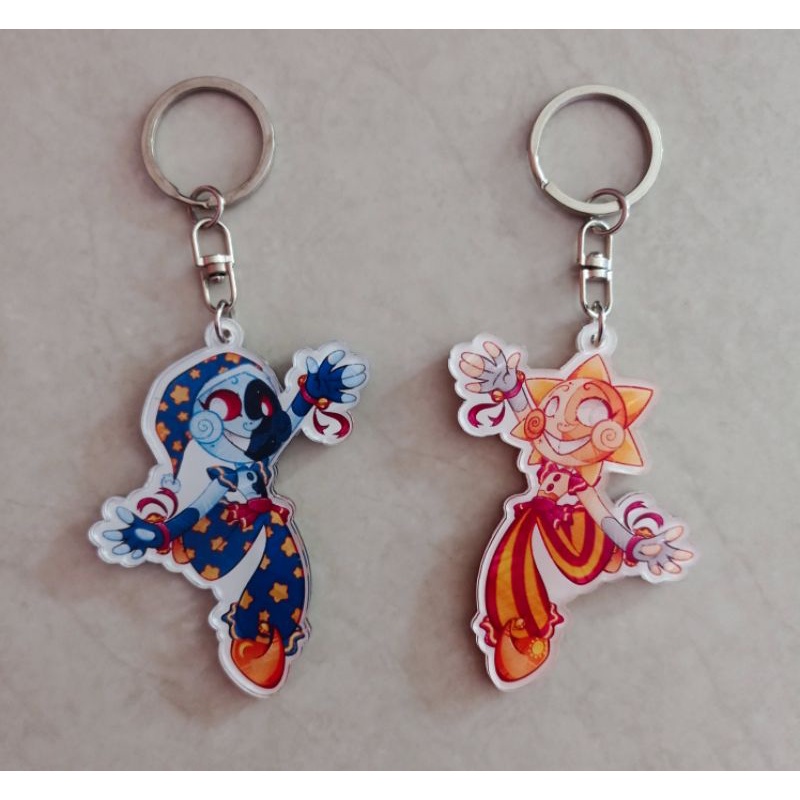 Ganci FNaF Security Moondrop Breed | FNaF keychain | Shopee Malaysia