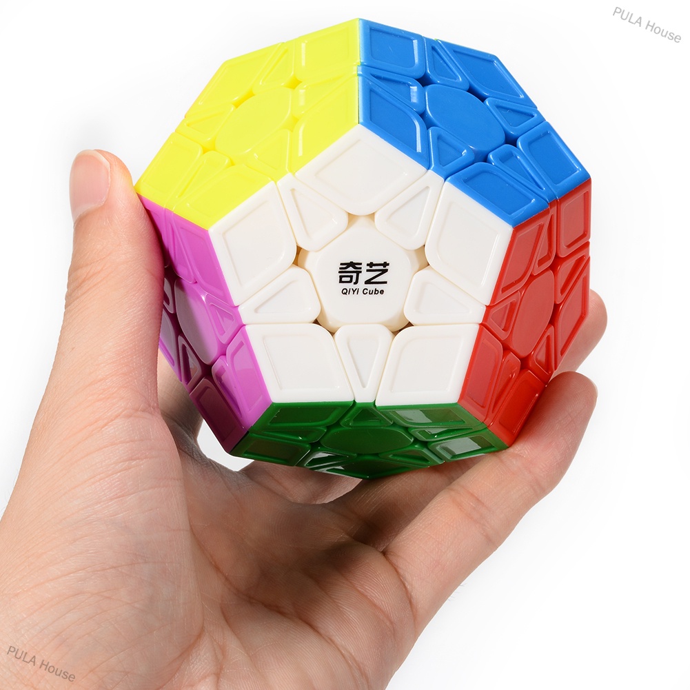 3x3 Megaminx Speed Cube Stickerless Megaminx Dodecahedron Magic Cubes ...