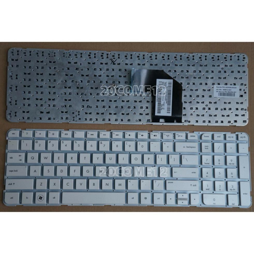 Hp Pavilion G6-2000 G6-2100 G6-2200 G6-2300 WHITE LAPTOP KEYBOARD ...