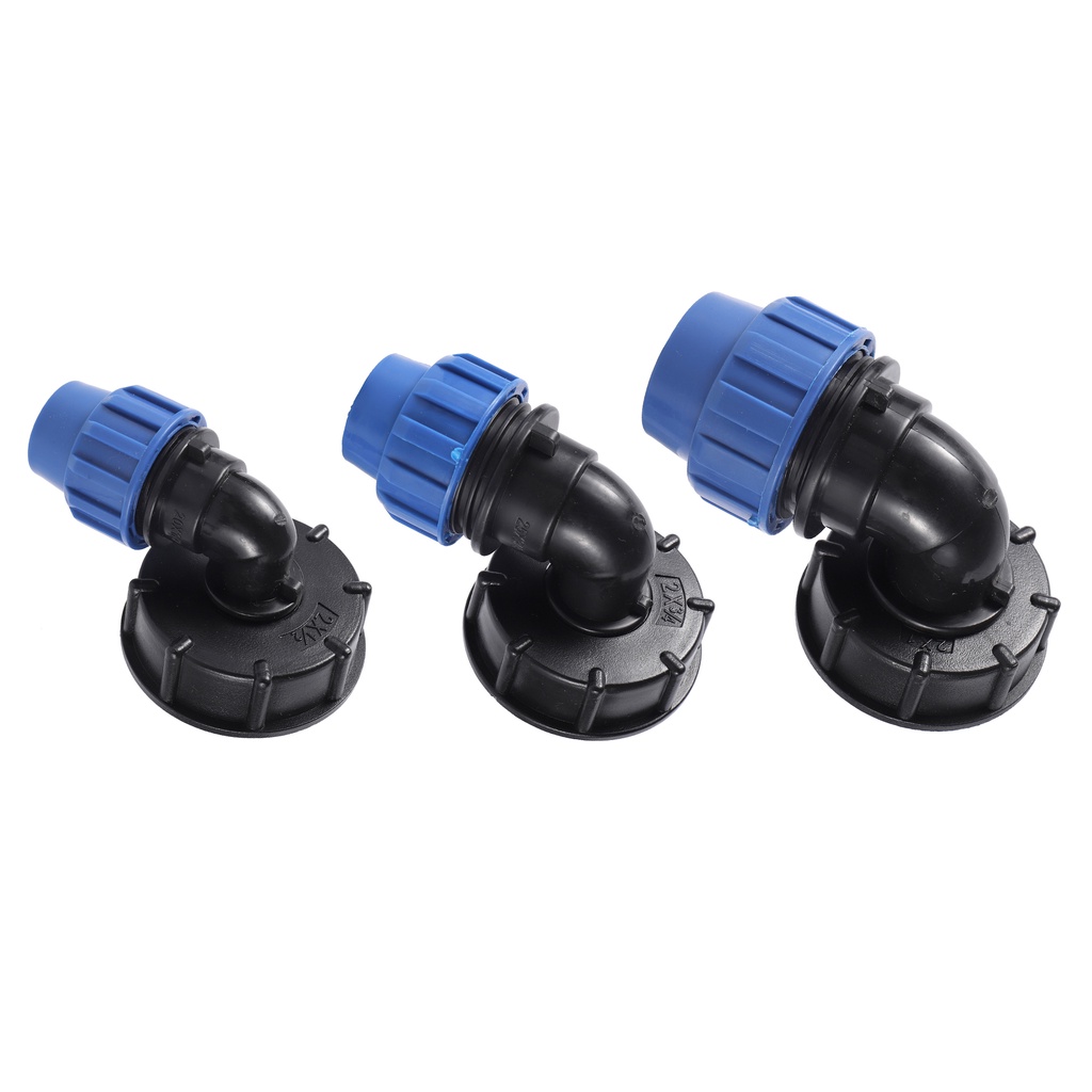 1pcs IBC Water Tank Pipe Joints Garden Water Connectors For Tank Elbow ...