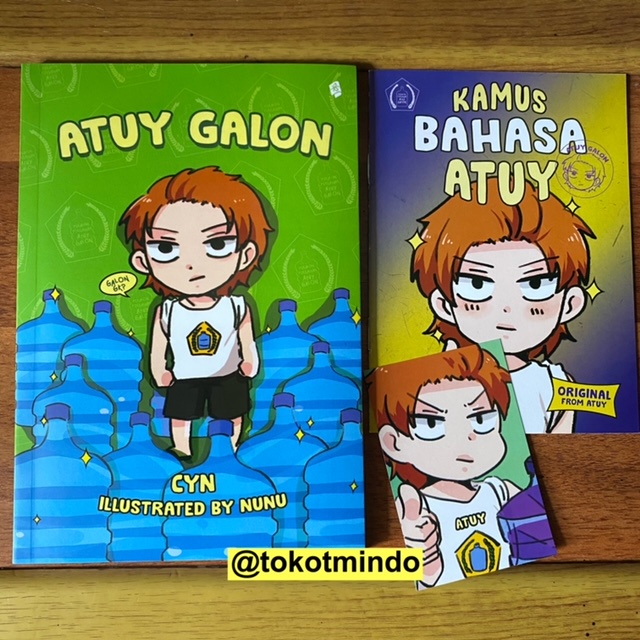 ORIGINAL ATUY GALLON (Nunu) + Bonus Atuy Language Dictionary - Bukune ...