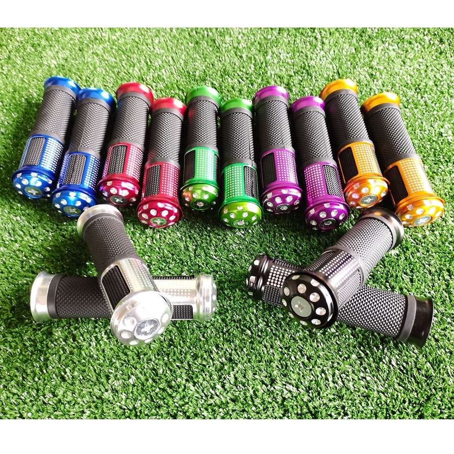 MONSTER HANDLE GRIP UNIVERSAL 8 COLOUR MOTORCYCLE MOTORSIKAL YAMAHA ...
