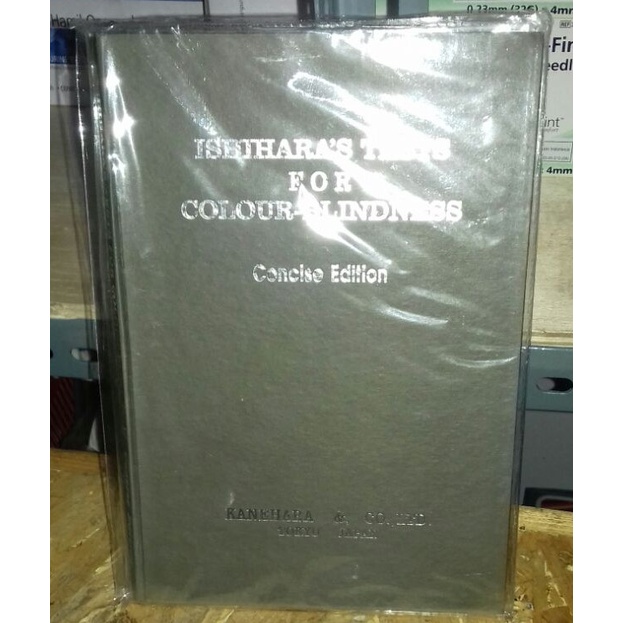 Color Blind Test Book / Ishihara Book | Shopee Malaysia