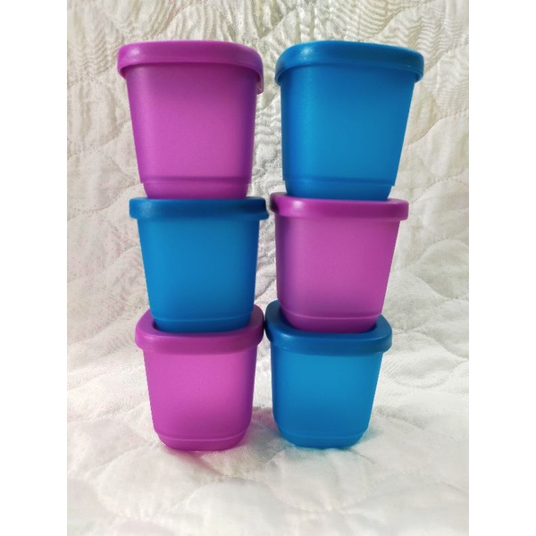 Tupperware cubix mini square 110 ML (6pcs) | Shopee Malaysia