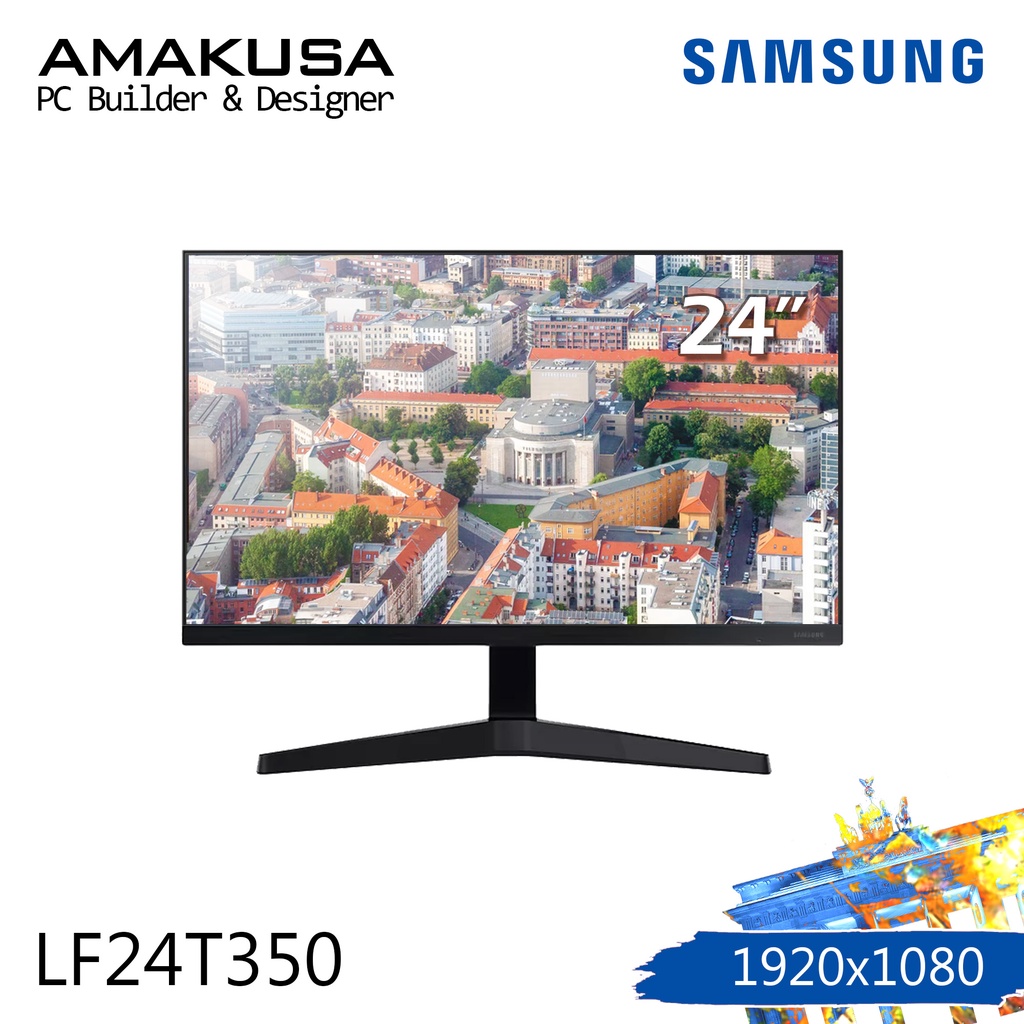 Samsung T35F LF24T350 24" 1920x1080 Flat IPS VESA Full HD 1080P HDMI ...