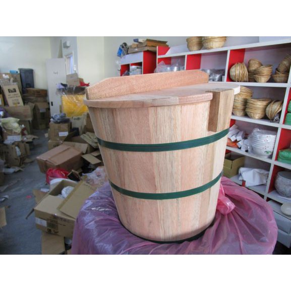 WOODEN RICE STEAMER WITH COVER | Shopee Malaysia