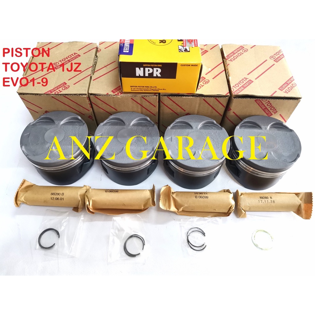 Original Toyota Piston Supra 1J 1JZ Evo 86mm | Shopee Malaysia