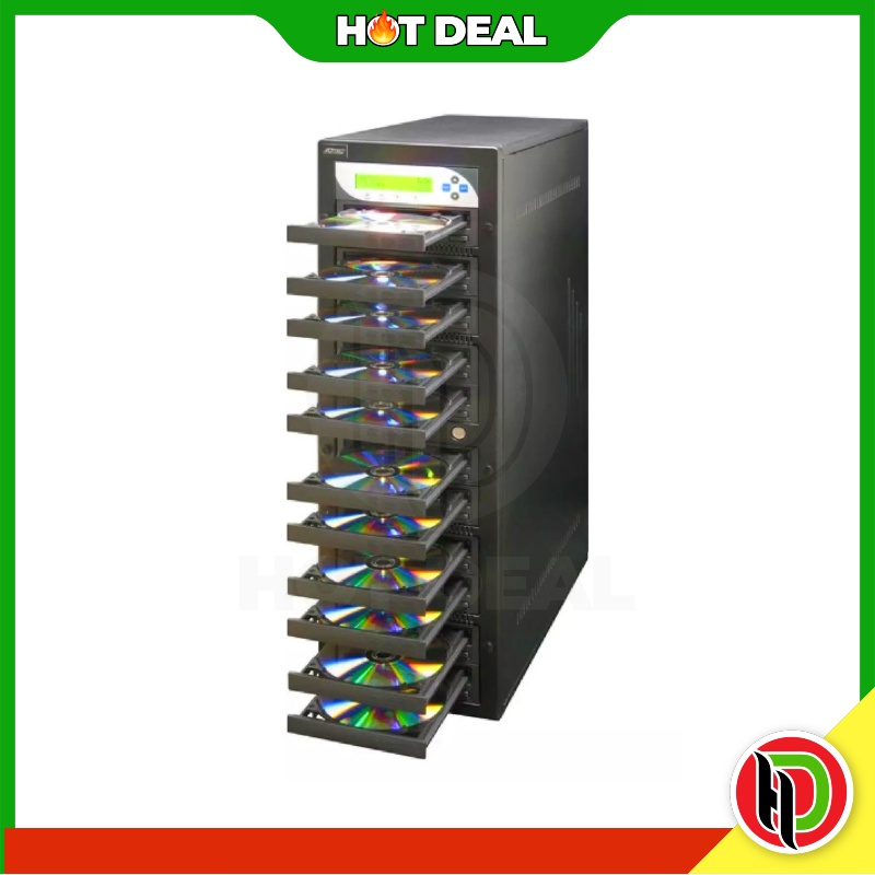 Hotdeal OEM 1 to 10 DVD Duplicator - Support CD/DVD Copy & Testing CD ...