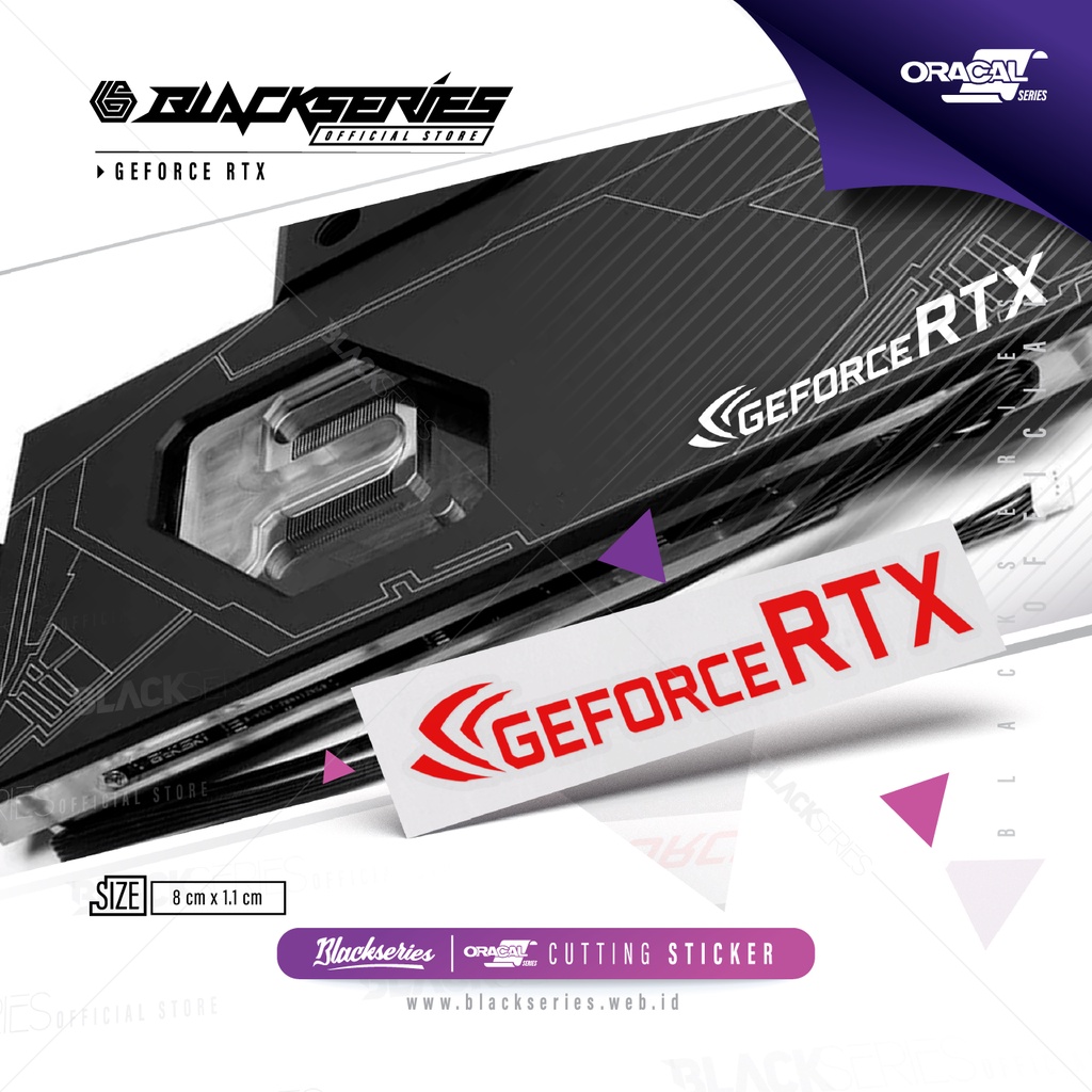Geforce RTX sticker | Rtx sticker | Backplate Sticker | Gpu Sticker ...