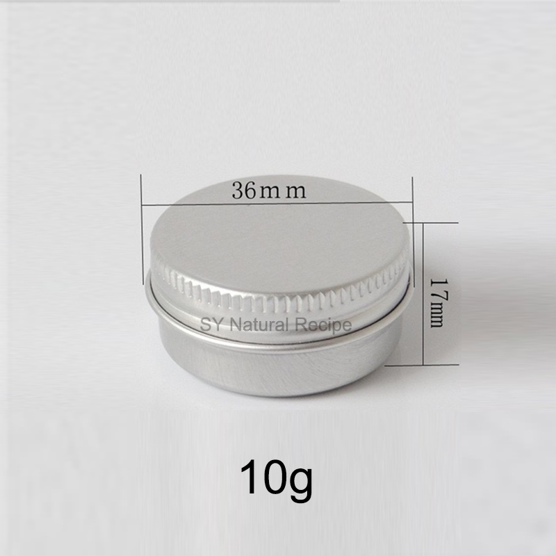 Aluminium Container (Aluminium Jar) 铝罐/铝盒 10g | Shopee Malaysia